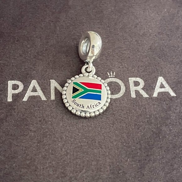 Pandora | Jewelry | Pandora South Africa Flag Charm | Poshmark